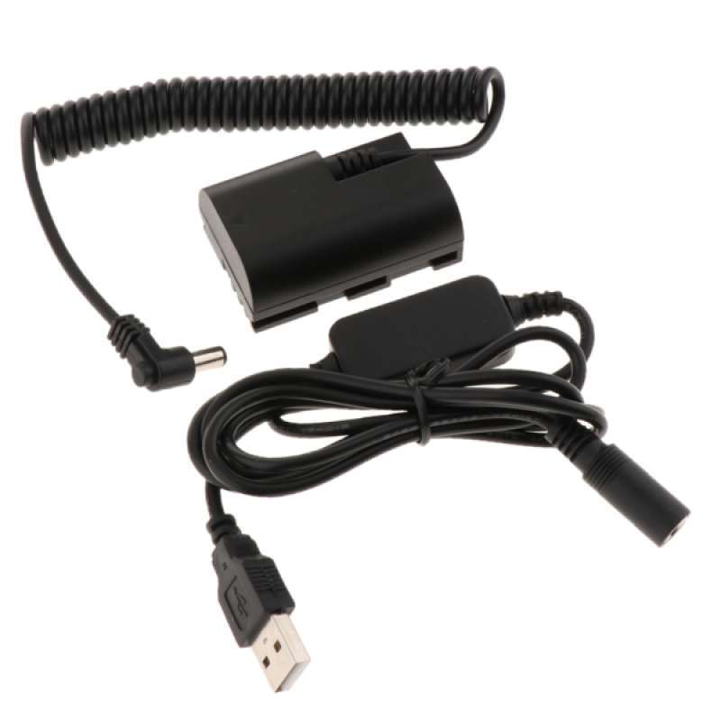 Promo DR-E6 Dummy Battery DC Coupler for Canon EOS 6D2 7D 7D2 70D 80D ...