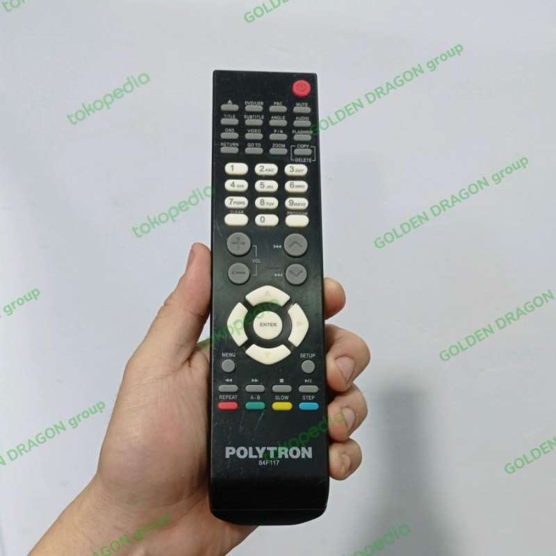 Jual Remote DVD USB Player Original Polytron 84F117 di Seller SunCity ...