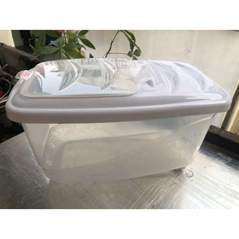 Jual Rice Box 10 KG R081- Putih di Seller Malindo collection - Kedoya ...