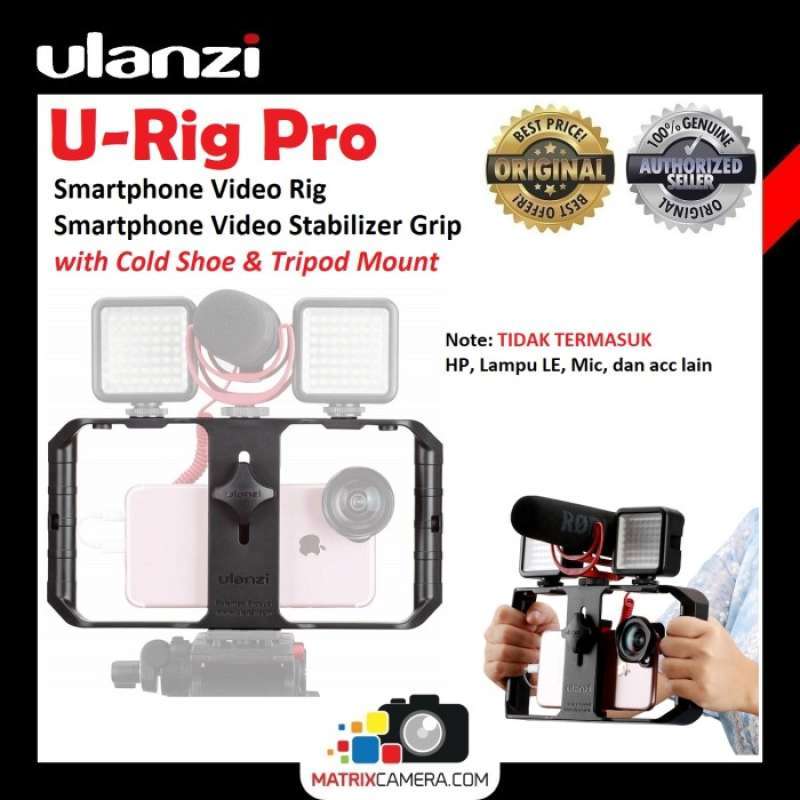 Promo Ulanzi U-Rig Pro Smartphone Phone Video Rig Stabilizer Grip ...