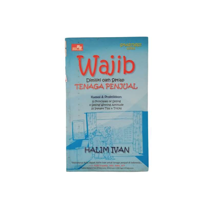 Jual Wajib Dimiliki Oleh Setiap Tenaga Penjual Halim Ivan Smartwise ...