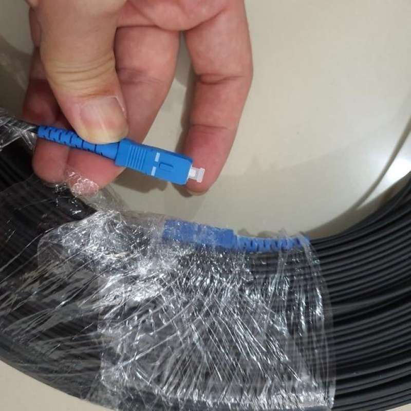 Jual Kabel ftth dropcore precon fiber optik simplex single mode 1 core ...