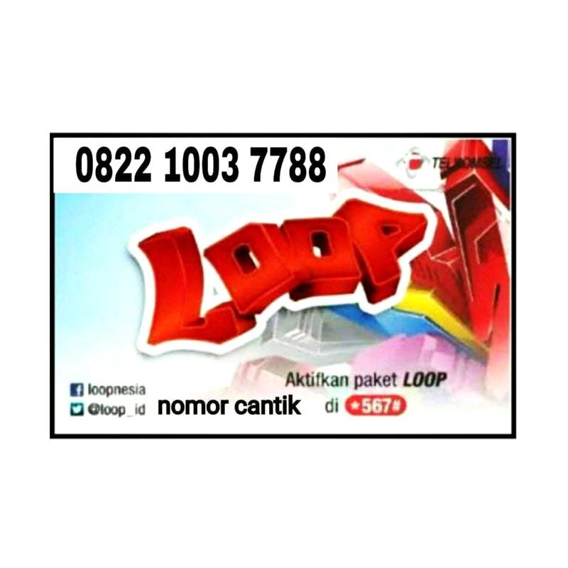 Jual Telkomsel Simpati Loop Nomor Cantik 0822 1003 7788 Kartu Perdana ...