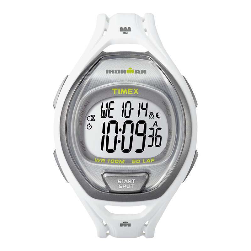 Jual Jam Tangan Timex Ironman Sleek Tw5k96200 Digital Dial White Resin ...