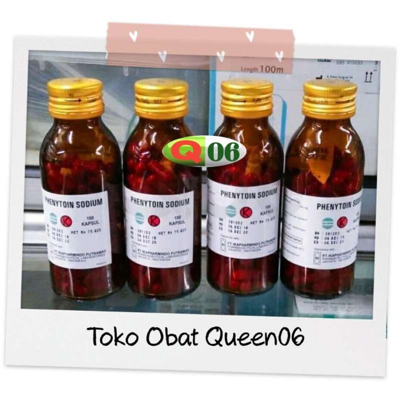 Promo Phenytoin Sodium Obat Kejang Epilepsi Saraf - Per Botol Original ...