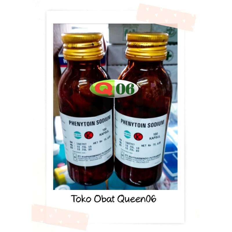 Promo Phenytoin Sodium Obat Kejang Epilepsi Saraf - Per Botol Original ...