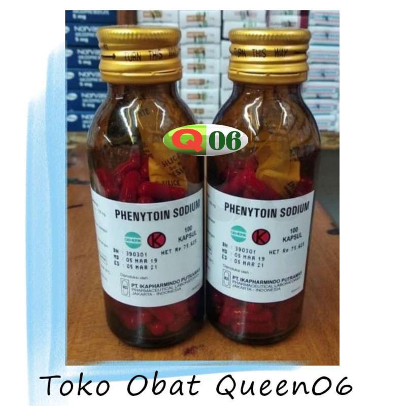 Promo Phenytoin Sodium Obat Kejang Epilepsi Saraf - Per Botol Original ...