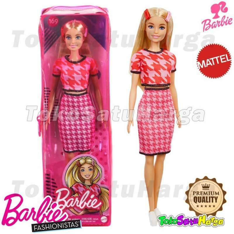 Promo Mainan Anak Perempuan Boneka Barbie Fashionistas Ori Mattel Ver B ...