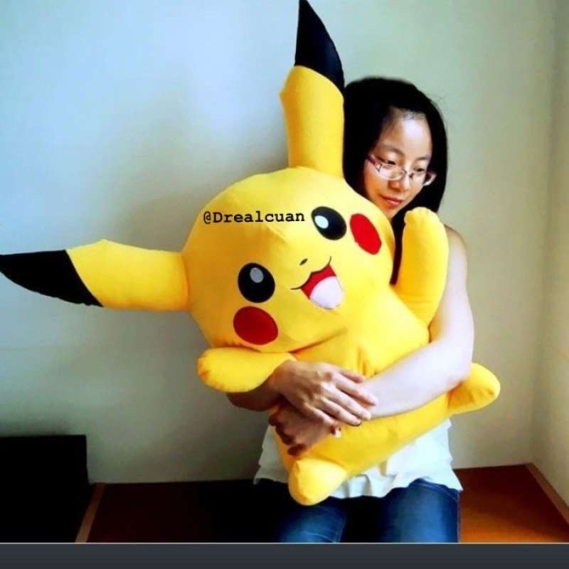 Promo Boneka Pikachu Pokemon Paling Besar Jumbo Murah Lucu Sni 65 Cm ...