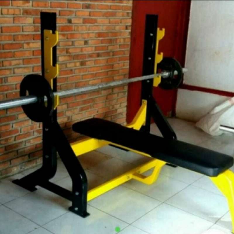 Jual Peralatan Fitness Alat Olahraga Fitness Gym - Bench Press Flat ...