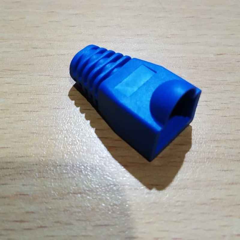 Jual Plug Boot RJ45 Vinyl Biru isi 100 di Seller javatech - Tanjung ...