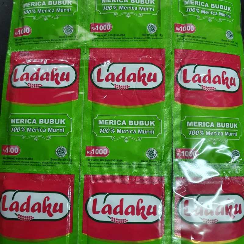Jual 1 Pak Ladaku Merica Bubuk Sachet isi 72 sachet di Seller Sembako ...
