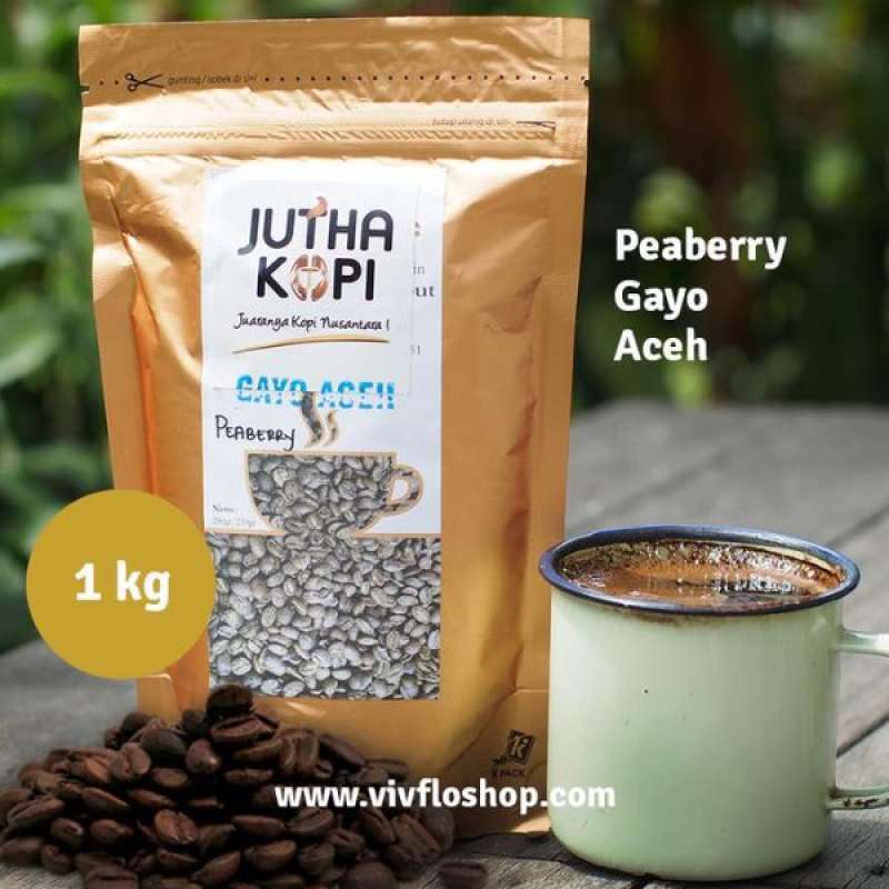 Jual Jutha Kopi Peaberry Gayo aceh 1 Kg di Seller Vivflo Shop - Pasar ...