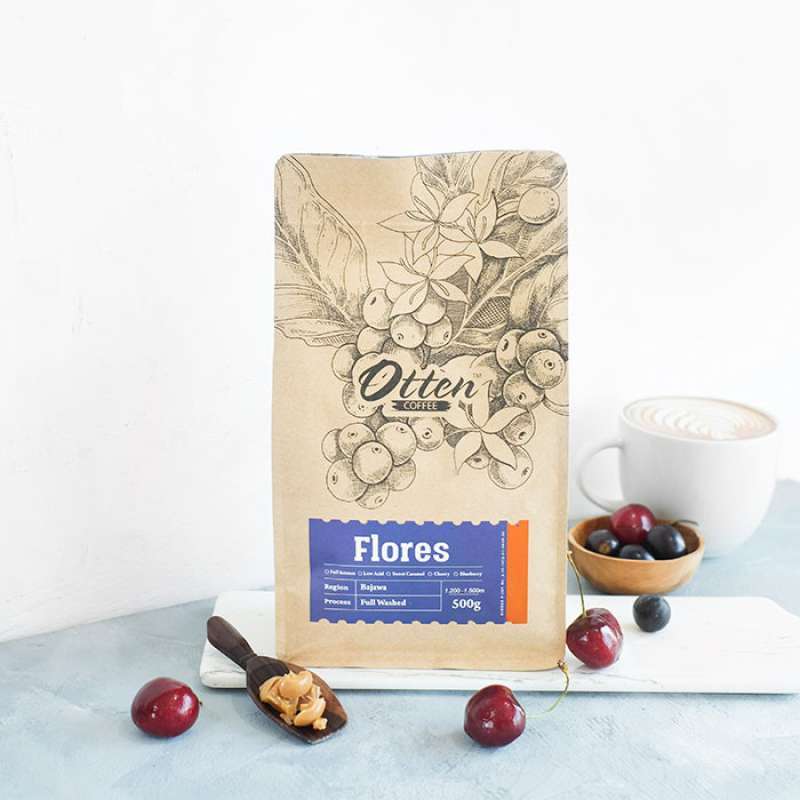 Jual Flores Bajawa 500g Kopi Arabica Di Seller Otten Coffee Jakarta ...