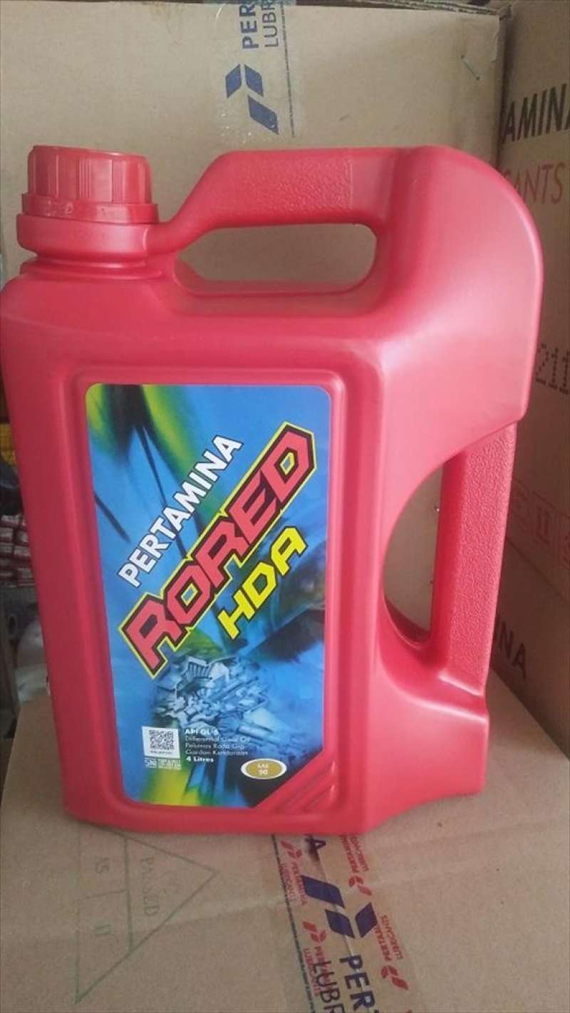 Promo Oli Transmisi Gardan Rored 90 Hda Gl5 Pertamina Galon 4 Liter ...