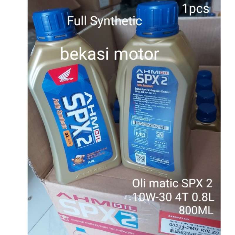 Jual Oli Matic Spx 2 Honda 0.8L Original Bisa Yamaha Suzuki di Seller ...