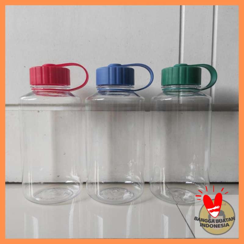 Jual Tumbler Botol Air Minum Plastik 1000ml / 1 Liter Starbuck Dundee Chielo Di Seller Mrsocmed ...