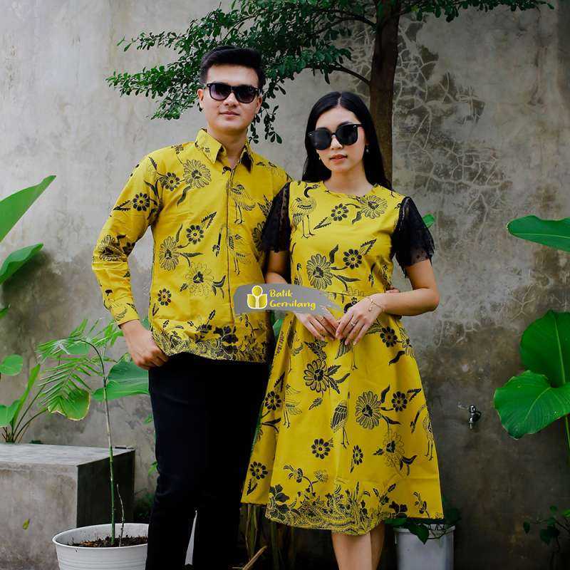 Jual Motif Surya | Couple Batik Gemilang Full Furing Dan Tricot Premium ...