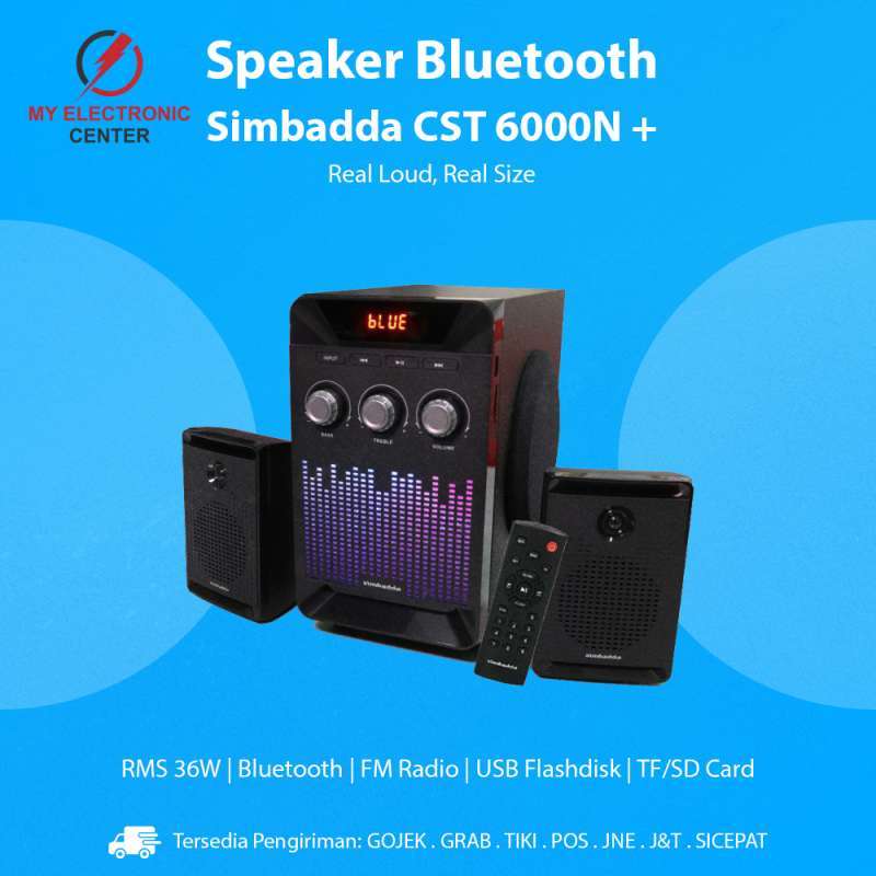 Promo Speaker Bluetooth Simbadda CST 6000N+ Aktif Speaker Komputer PC ...
