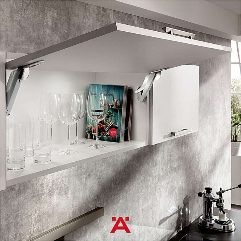 Promo Hafele Free Space 1.11 Gas Spring Engsel Hidrolik Pintu Lemari ...