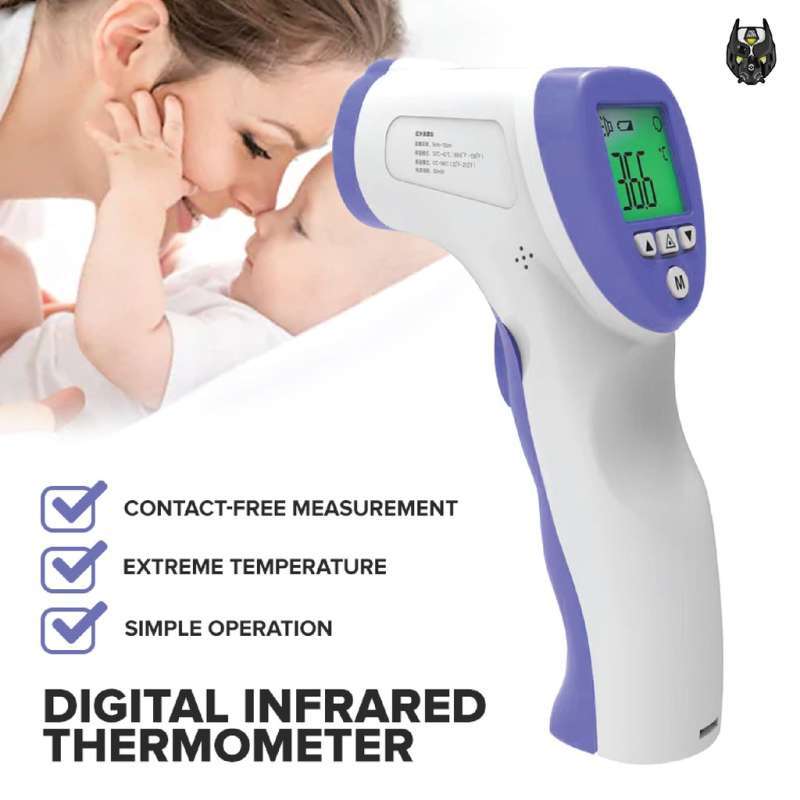 Jual Thermometer gun infrared Suhu IR Termometer Laser di Seller Prisma ...