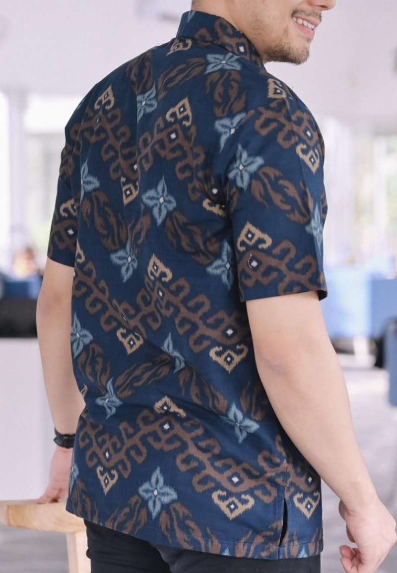 Promo Batik Bagus Jakarta Baju Batik Pria Pendek Katun Modern Seragam ...