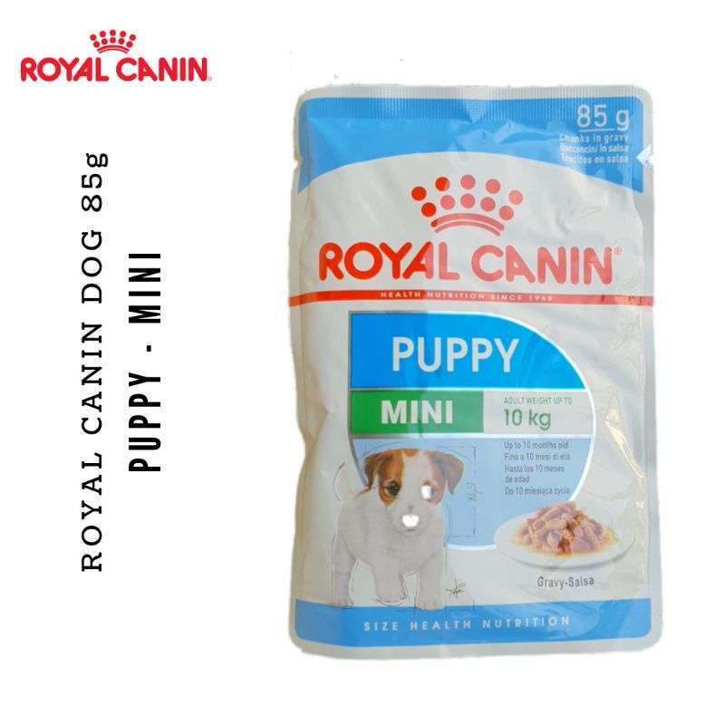 Jual Royal Canin Dog Puppy Mini Pouch 85g - Makanan Basah RC Sachet ...
