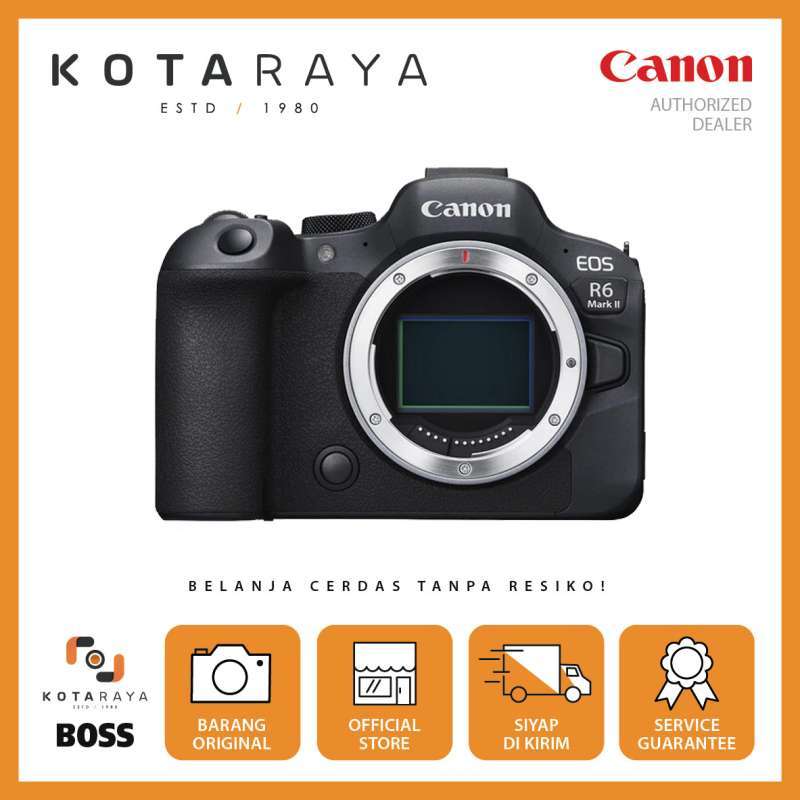 Jual Canon Eos R6 Mark Ii Body Only Mirrorless Camera - Garansi Resmi ...