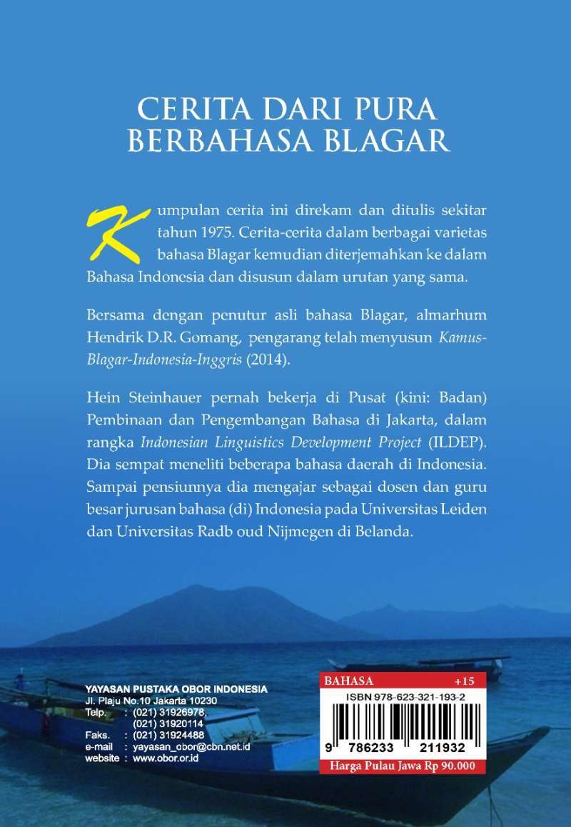 Jual Cerita dari Pura Berbahasa Blagar di Seller Pustaka Obor Indonesia ...