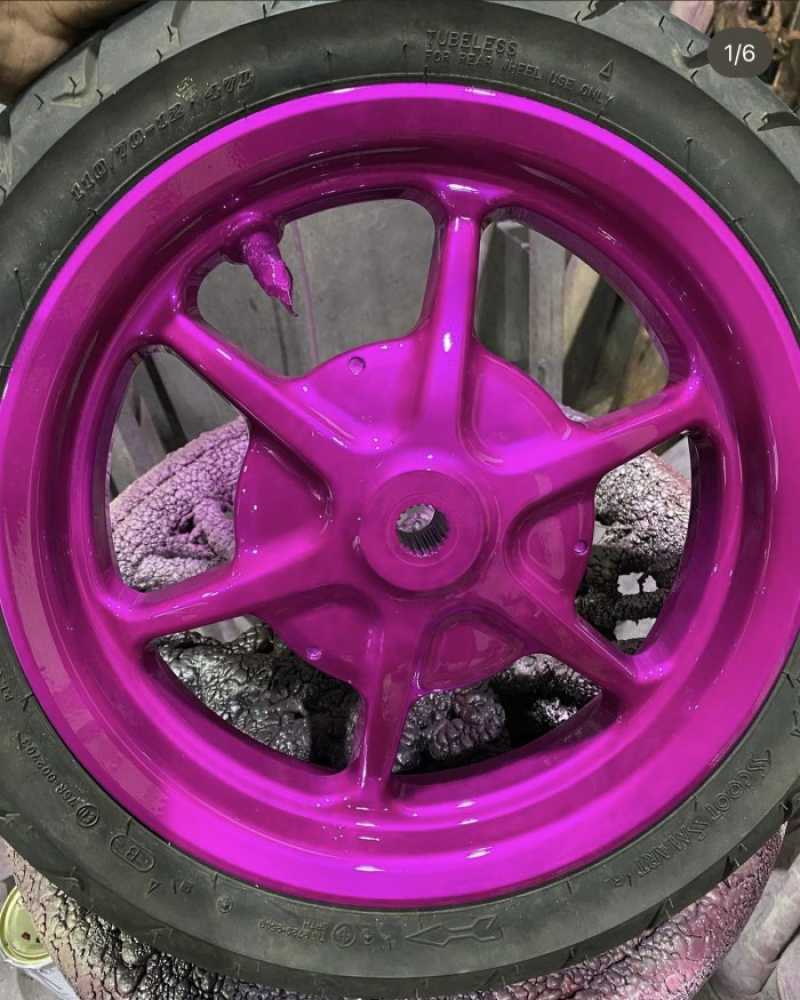Promo Cat Velg Motor Fazzio Pink Candy Diskon 35% Di Seller The Samz ...