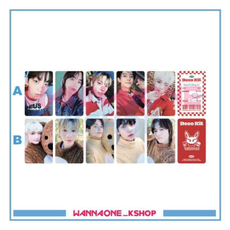 Promo Photocard Txt Deco Kit Soobin Taehyun Yeonjun Beomgyu Hueningkai Tomor Diskon 16% di ...