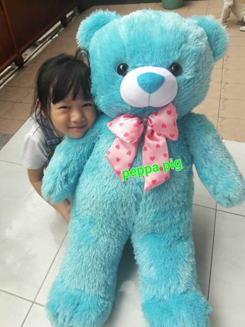 Promo Boneka Teddy Bear Besar Warna Biru Diskon 17% di Seller DENTA ...