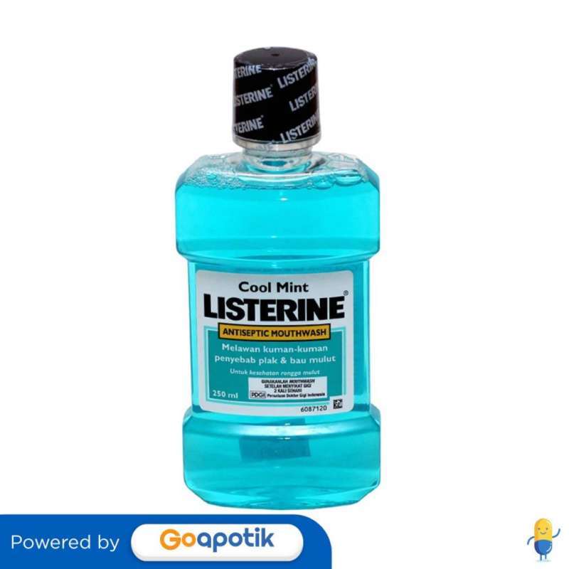 Jual LISTERINE COOL MINT 250 ML BOTOL di Seller Apotek Duta Farma II ...