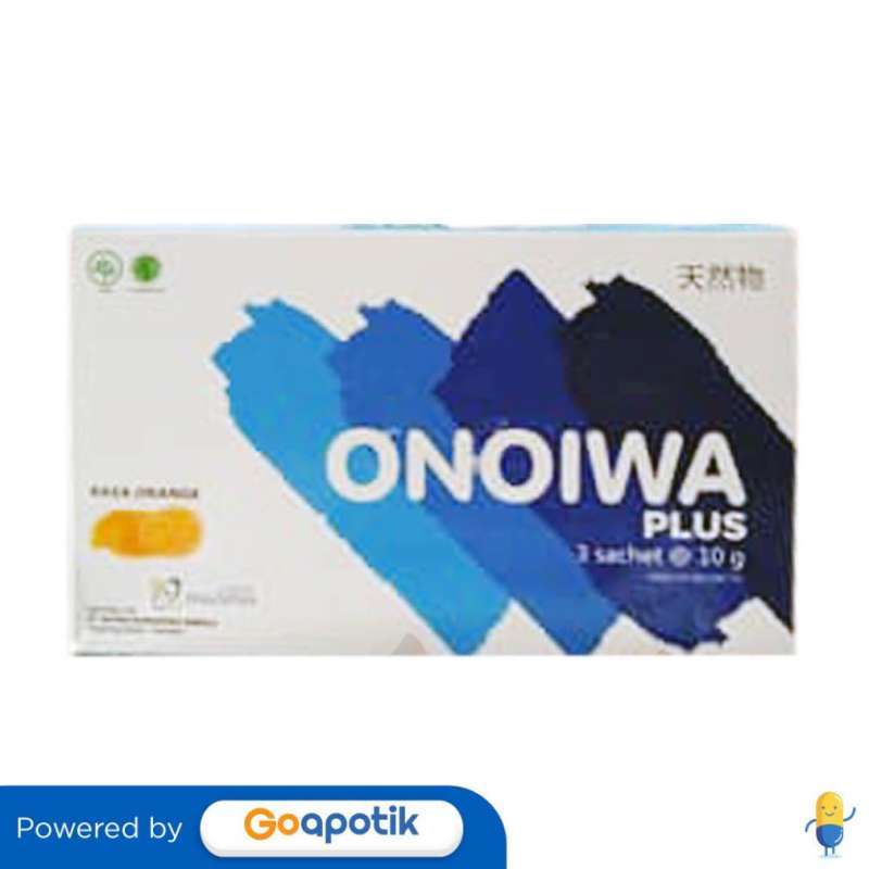 Jual ONOIWA PLUS 10 GRAM BOX 3 SACHET di Seller Apotek Berkat Jakarta ...