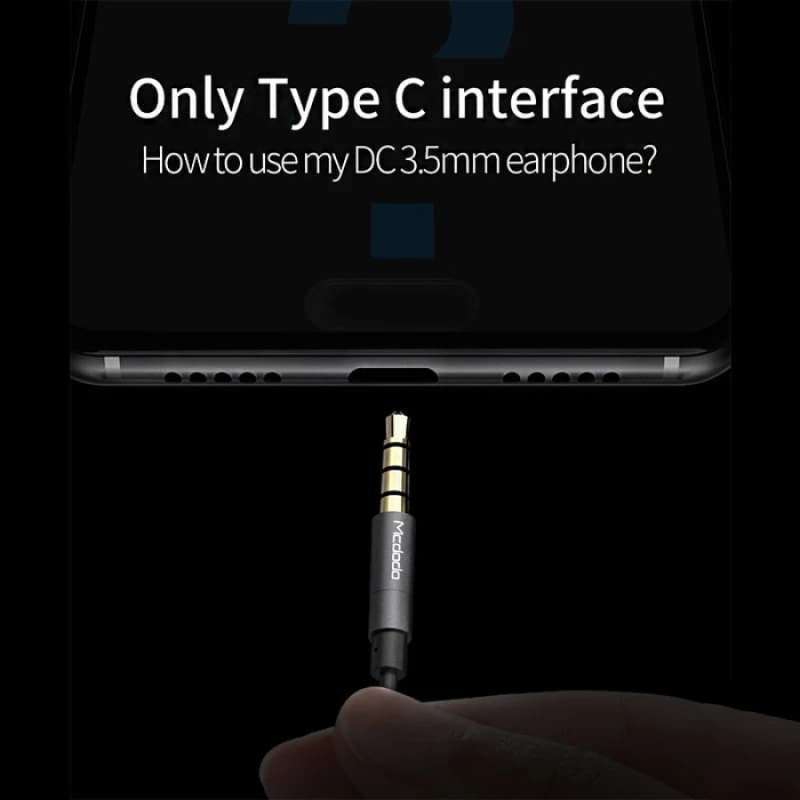 Jual Mcdodo Converter Cable Hifi Dac Audio Usb Type C To Dc3,5mm Adapter Di Seller Urbangeeks ...