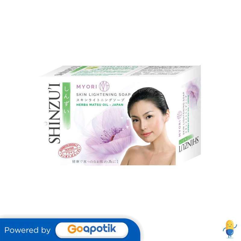 Jual SHINZUI SKIN LIGHTENING SOAP MYORI 85 GRAM di Seller Apotek Nathan ...