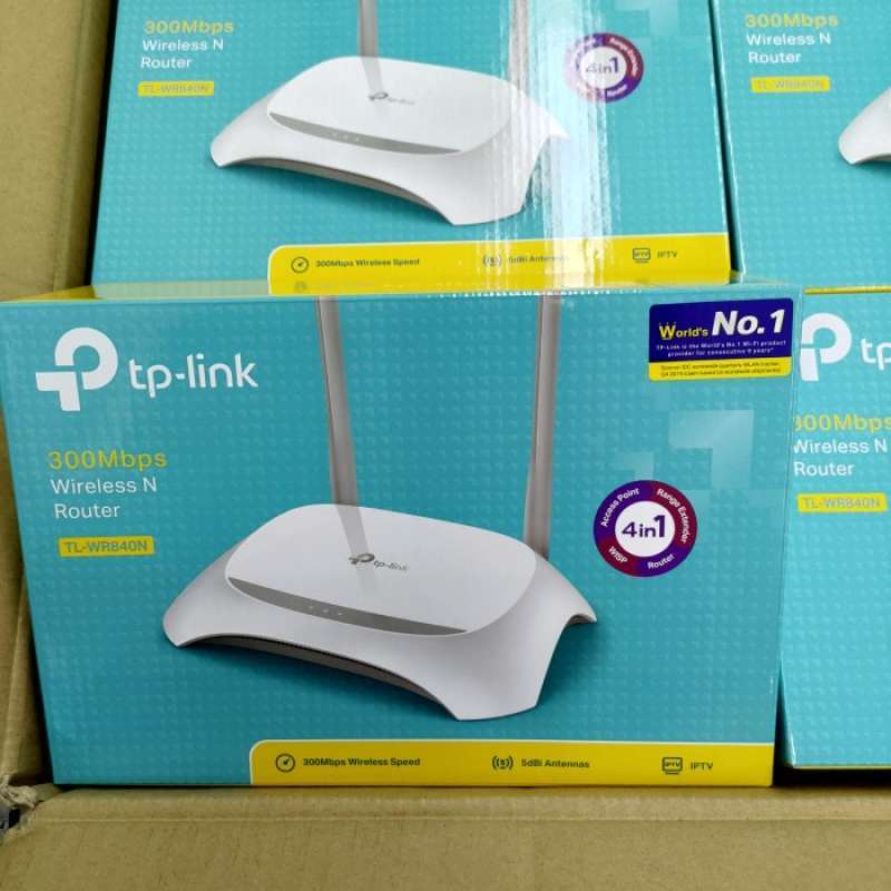 Promo Terbaik Tp-Link Tl-Wr840N / Tl Wr840N (V2) (Antena) 300Mbps ...