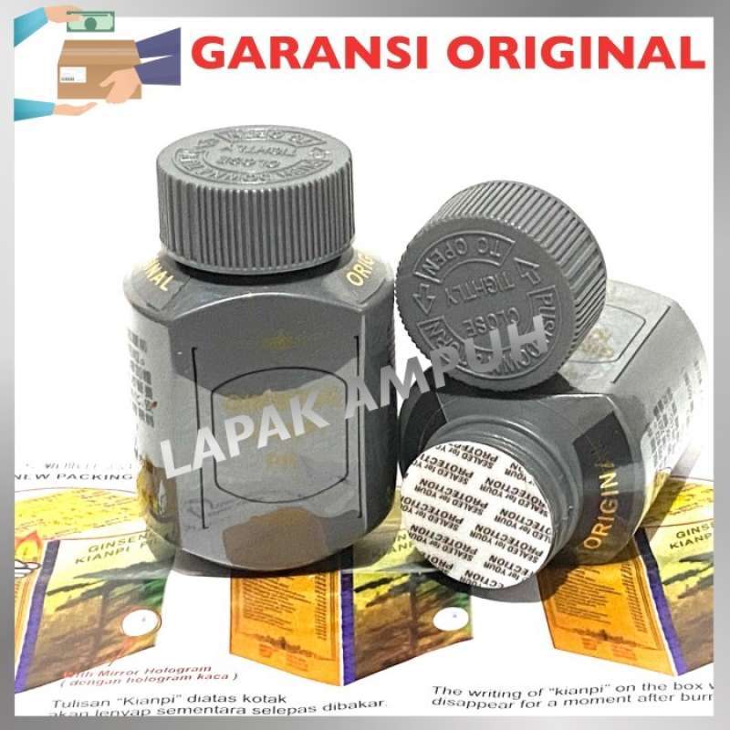 Jual Ginseng Kianpi pil Gold original - Kilat (Hologram) - Obat Gemuk ...