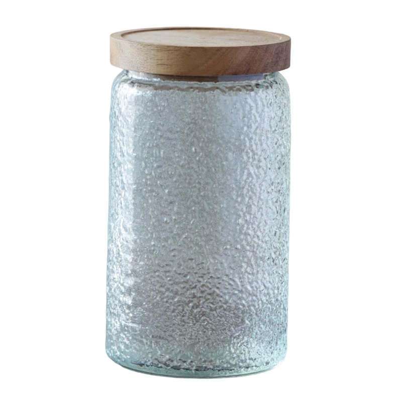 Promo Glass Storage Jars Food Container Cereal Container for Cupboard ...