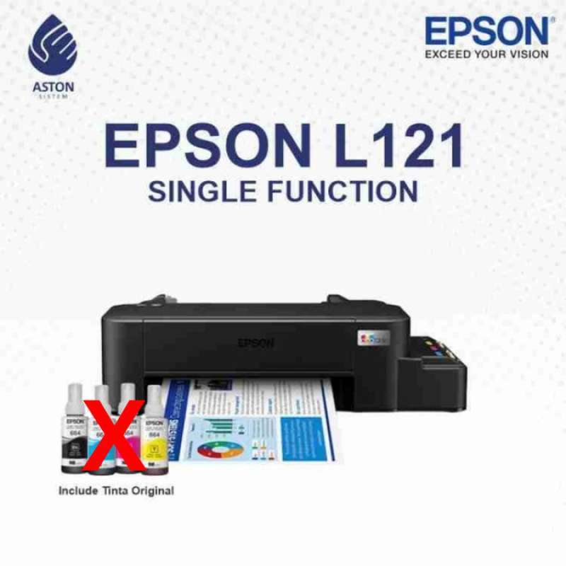 Jual Printer Epson L121 Ink Tank Single Function (print Only) - Tt12 Di ...