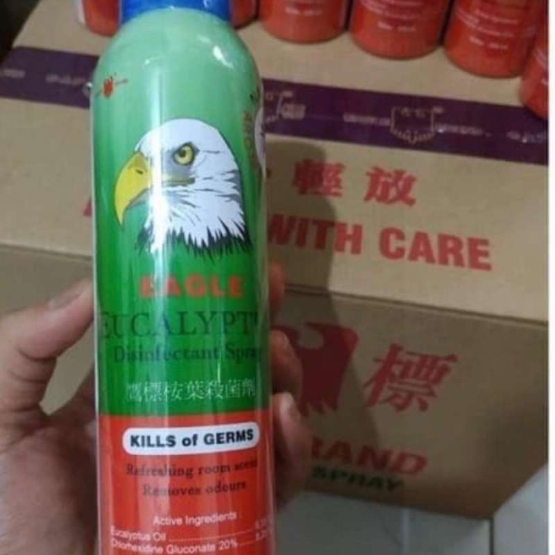 Jual Cap Lang Eagle Eucalyptus Disinfectant Spray 280 Ml / Cap Lang di ...