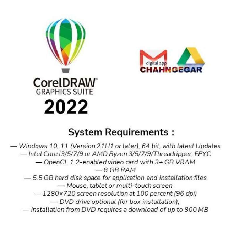 Jual Corel Draw 2022 Coreldraw 2021 2020 Corel Draw X7 Di Seller ...