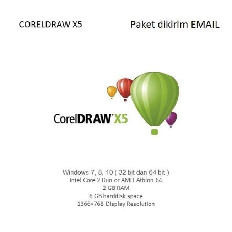 Jual Corel Draw 2022 Coreldraw 2021 2020 Corel Draw X7 - Corel X5 Di ...