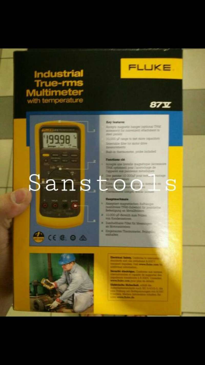 Jual Fluke 87 V Digital Multimeter True Rms With Temperature Asli Di Seller Umar Store Tick ...