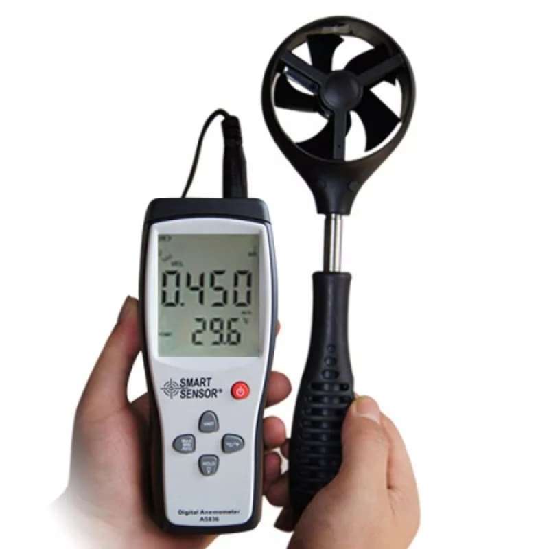 Jual Jual Anemometer Digital Smart Sensor As-836 Sertifikat Kalibrasi ...