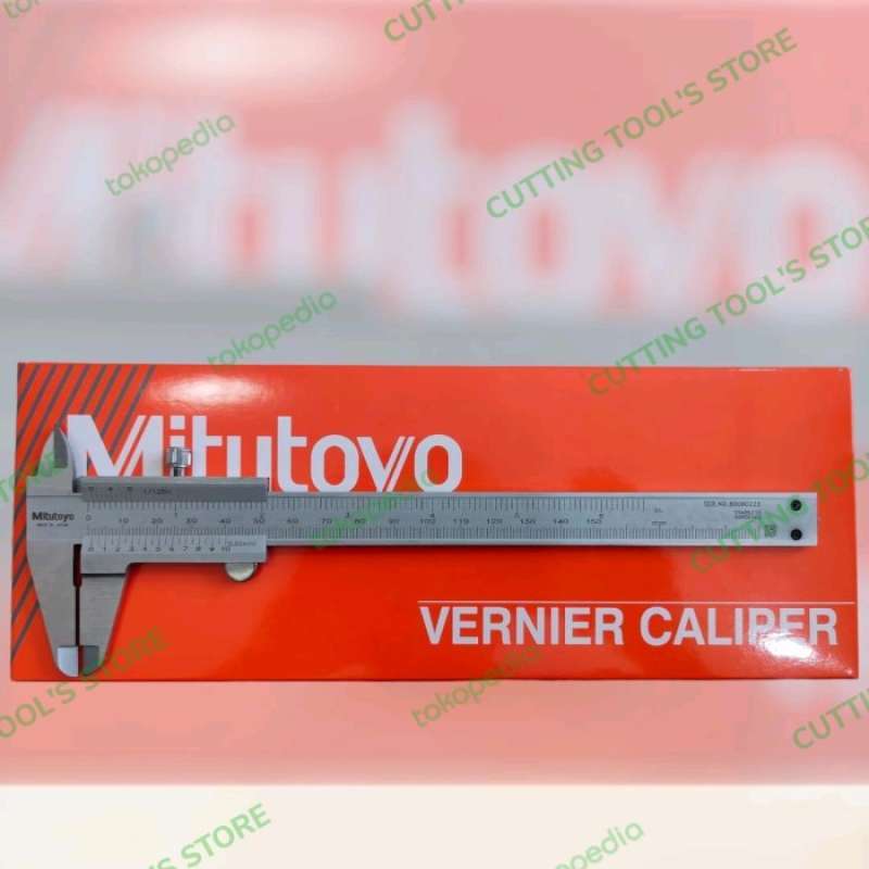 Promo VERNIER CALIPER 6 MITUTOYO 150 MM TOLERANSI 0.05 SIGMAT MANUAL Diskon 33% di Seller Umar ...