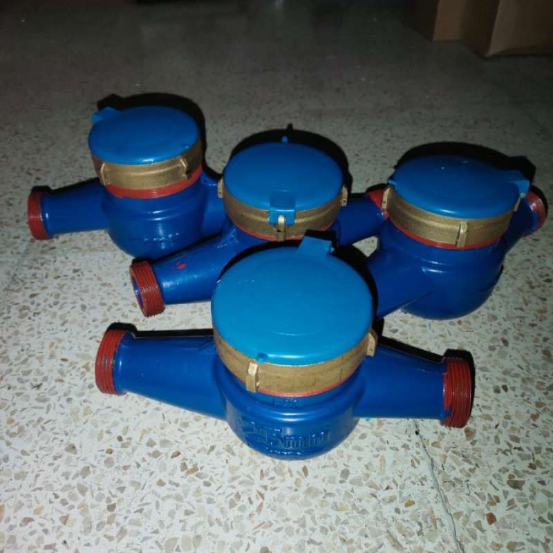 Jual Meteran Air 1 Inch / Water Meter Dn 40 / Flowmeter Air Bersih Di ...