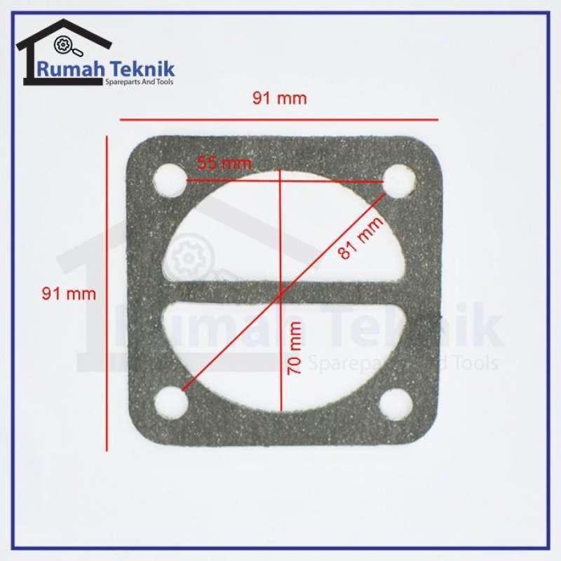 Jual Packing Cylinder Head Kompresor Angin 1-2 hp di Seller Rumah ...