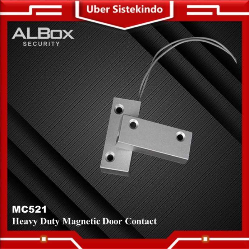 Jual Heavy Duty Magnetic Contact - Metal Door Contact - Albox Mc521 di ...