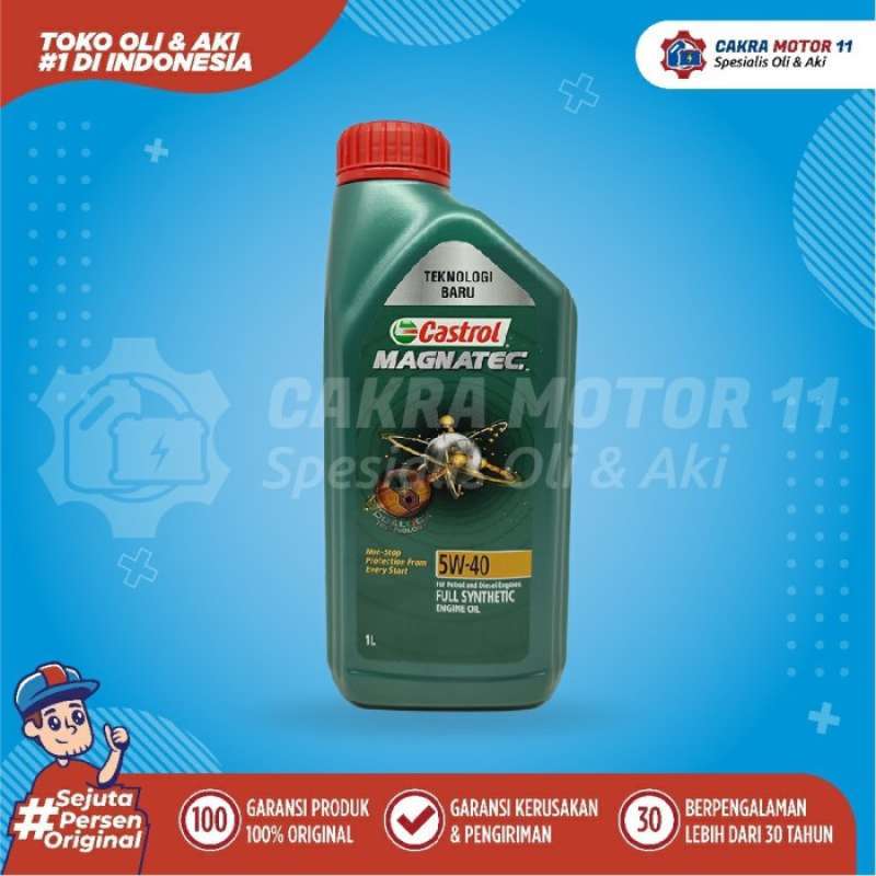 Promo Castrol Magnatec 5W40 1Lt Diskon 17% di Seller Fortize Store ...